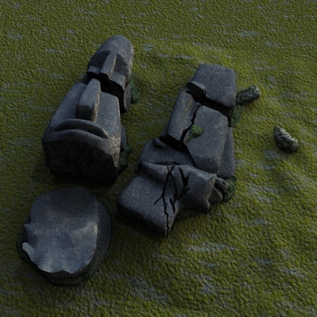 3d Fallen Idols