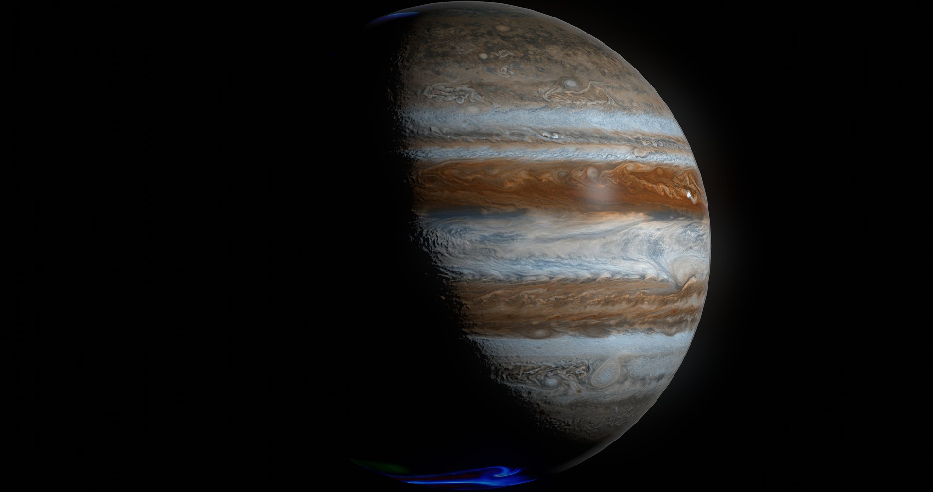 4k Jupiter 3d Model