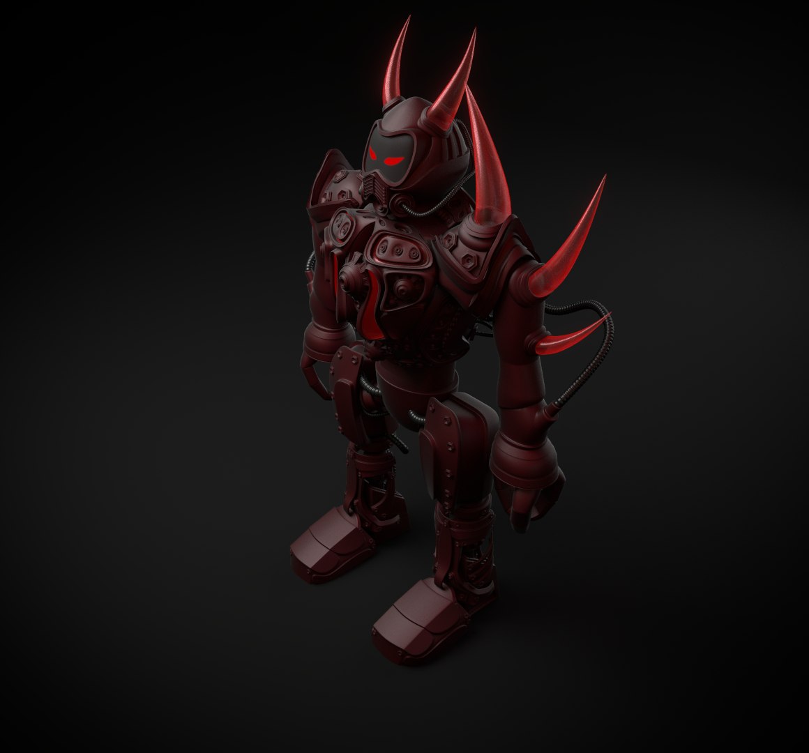 red devil 3d model