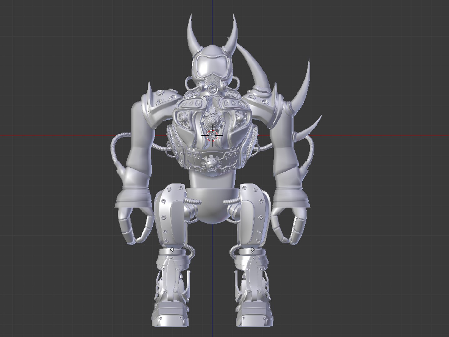 red devil 3d model