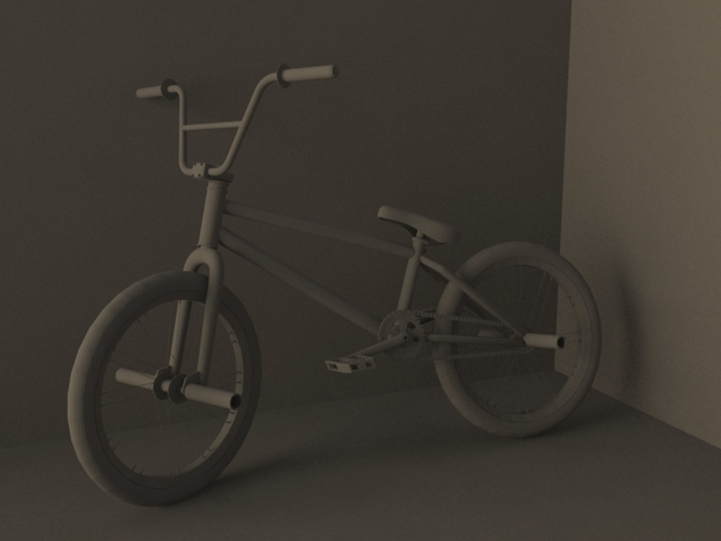 3d bmx bike model