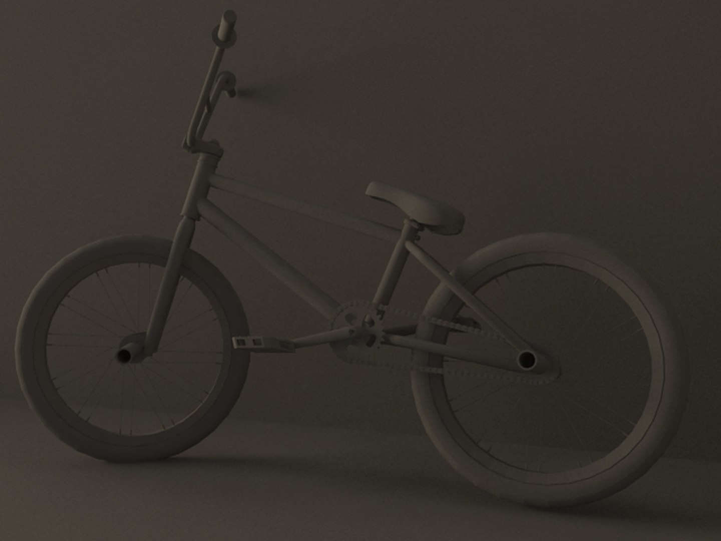 3d bmx bike model
