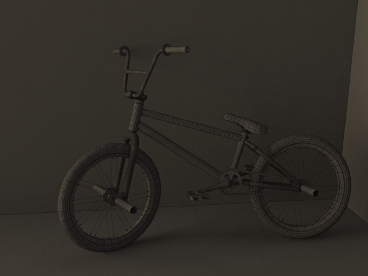 3d bmx bike model