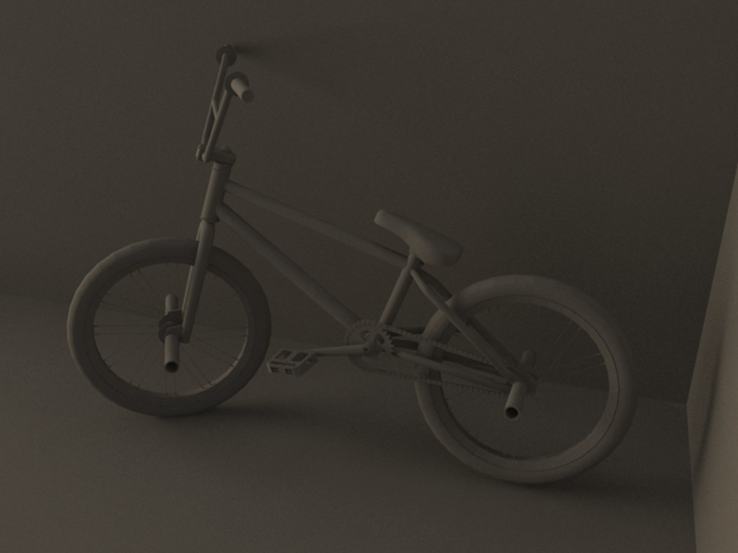 3d bmx bike model