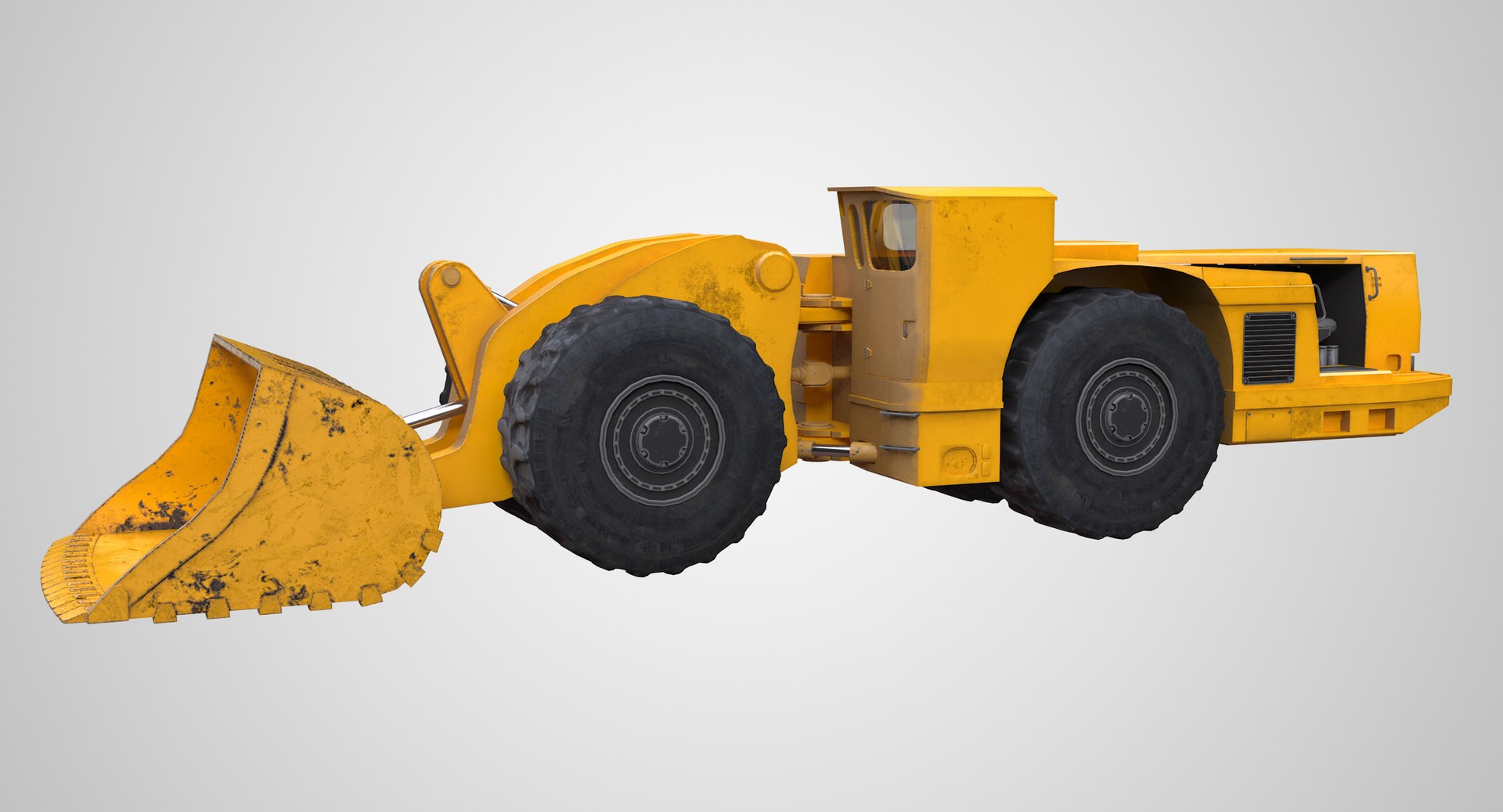 underground loader 3d max