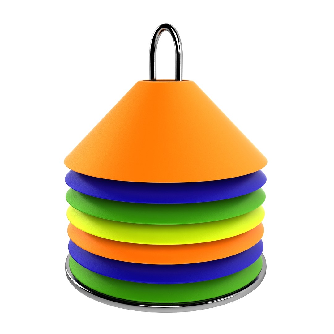 Training Cones 3d Fbx