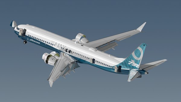 modelo 3d Boeing 737 MAX9 - TurboSquid 1997337