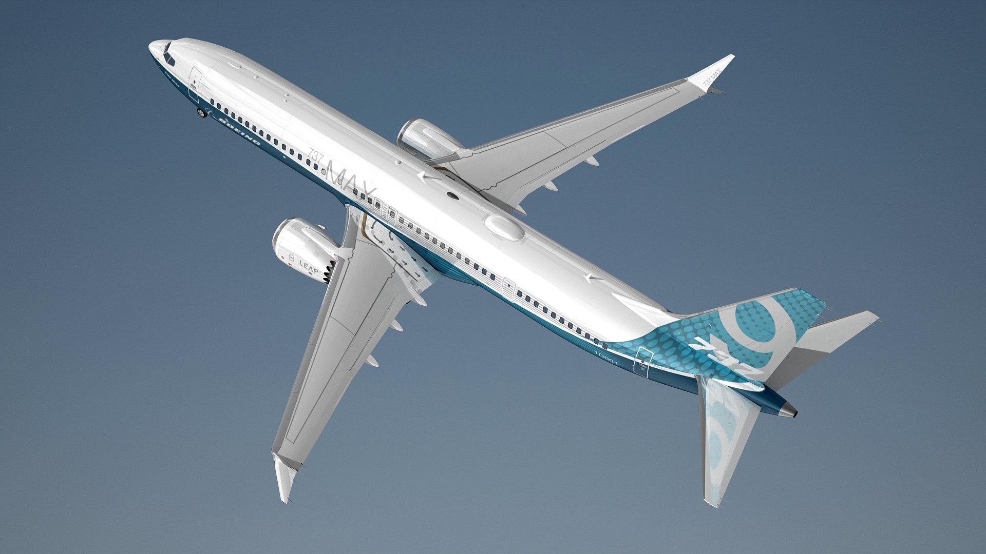 Boeing 737 MAX9 3D - TurboSquid 1997337