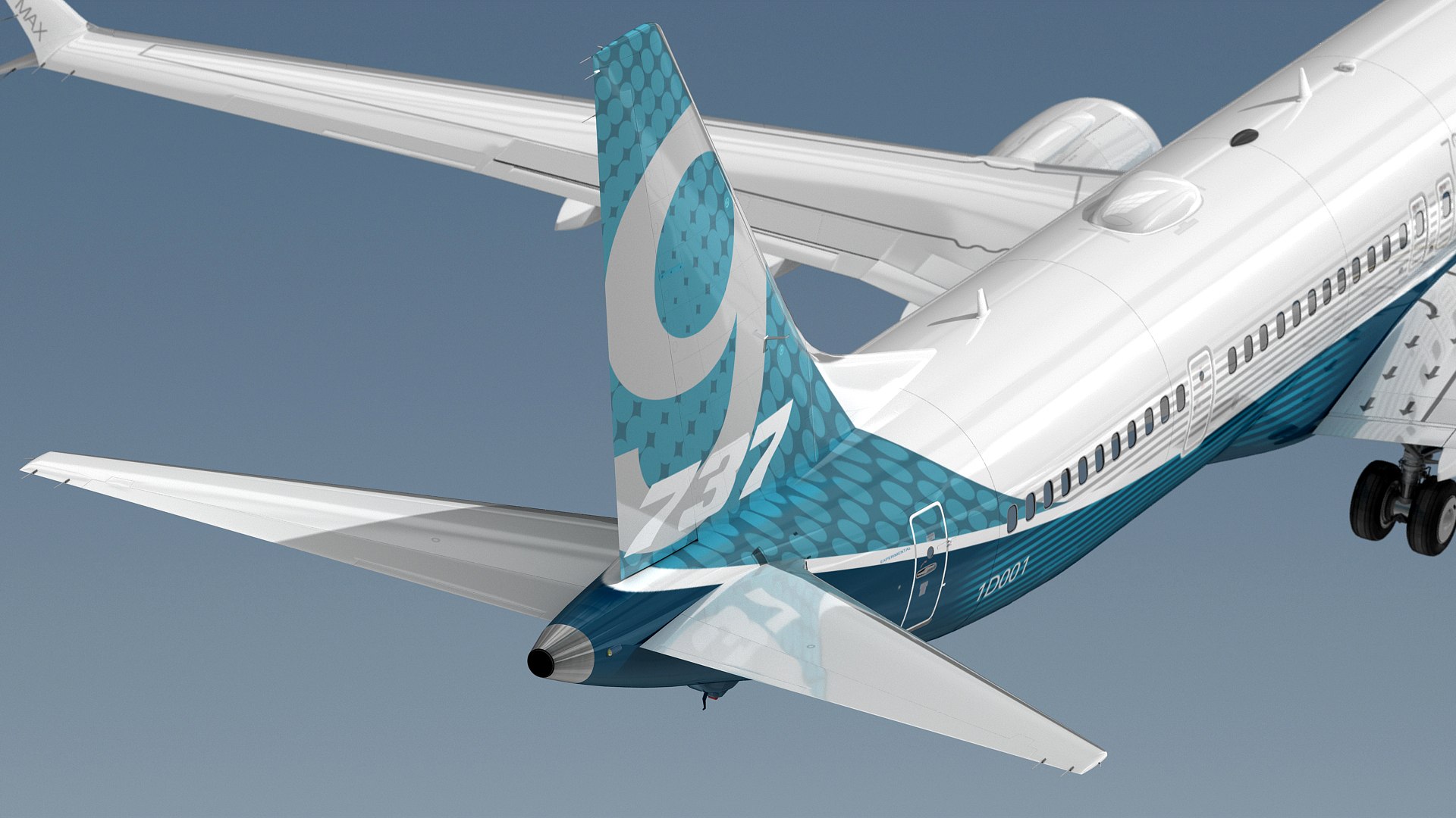 Boeing 737 MAX9 3D - TurboSquid 1997337