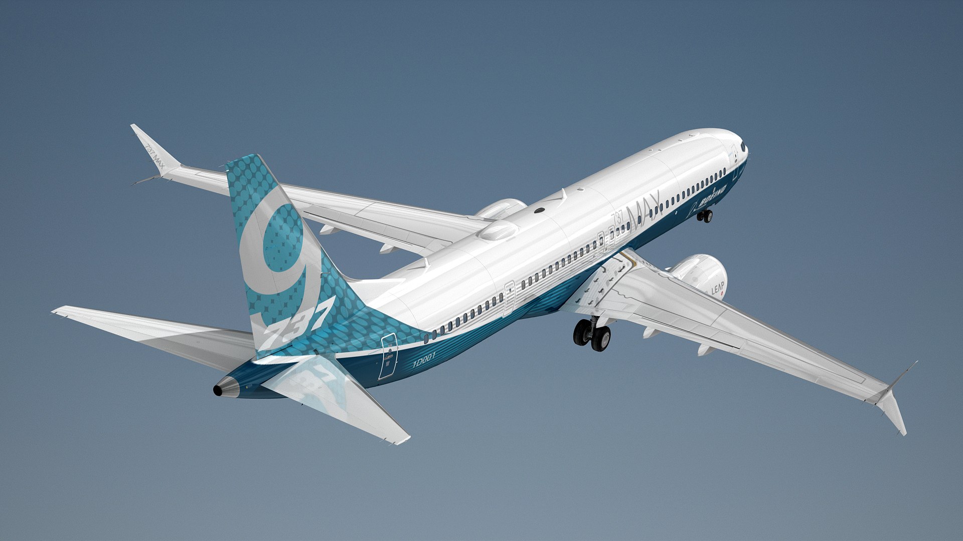 Boeing 737 MAX9 3D - TurboSquid 1997337