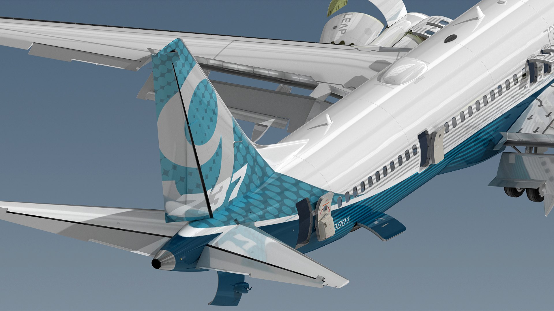 Boeing 737 MAX9 3D - TurboSquid 1997337