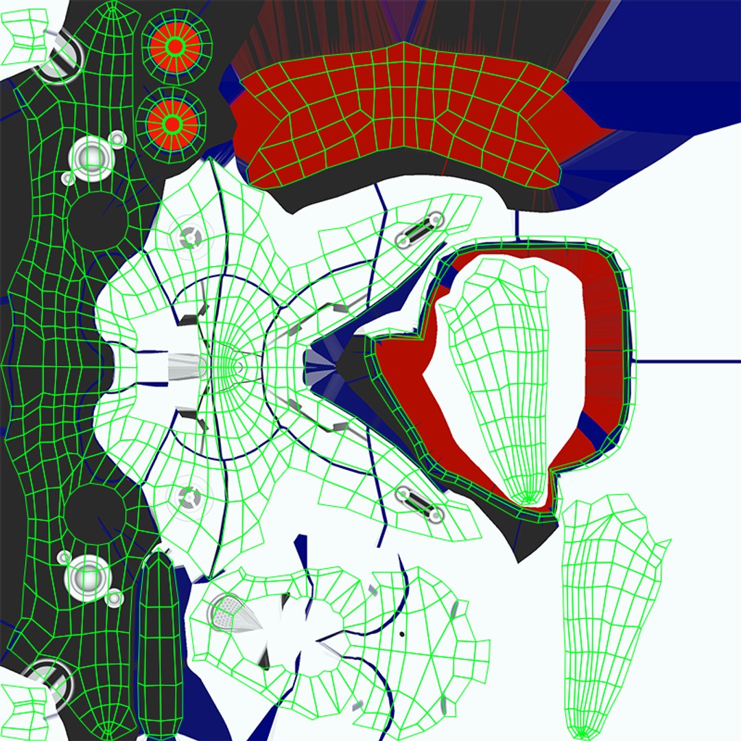3D Low Poly Cyborg - Luminexa Model - TurboSquid 2322795