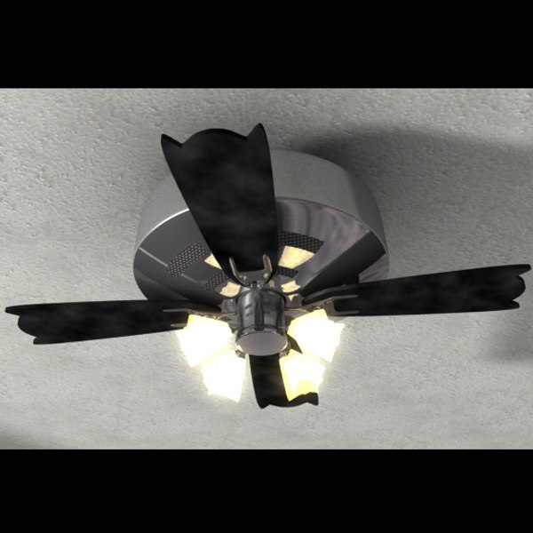 3d ceiling fan model