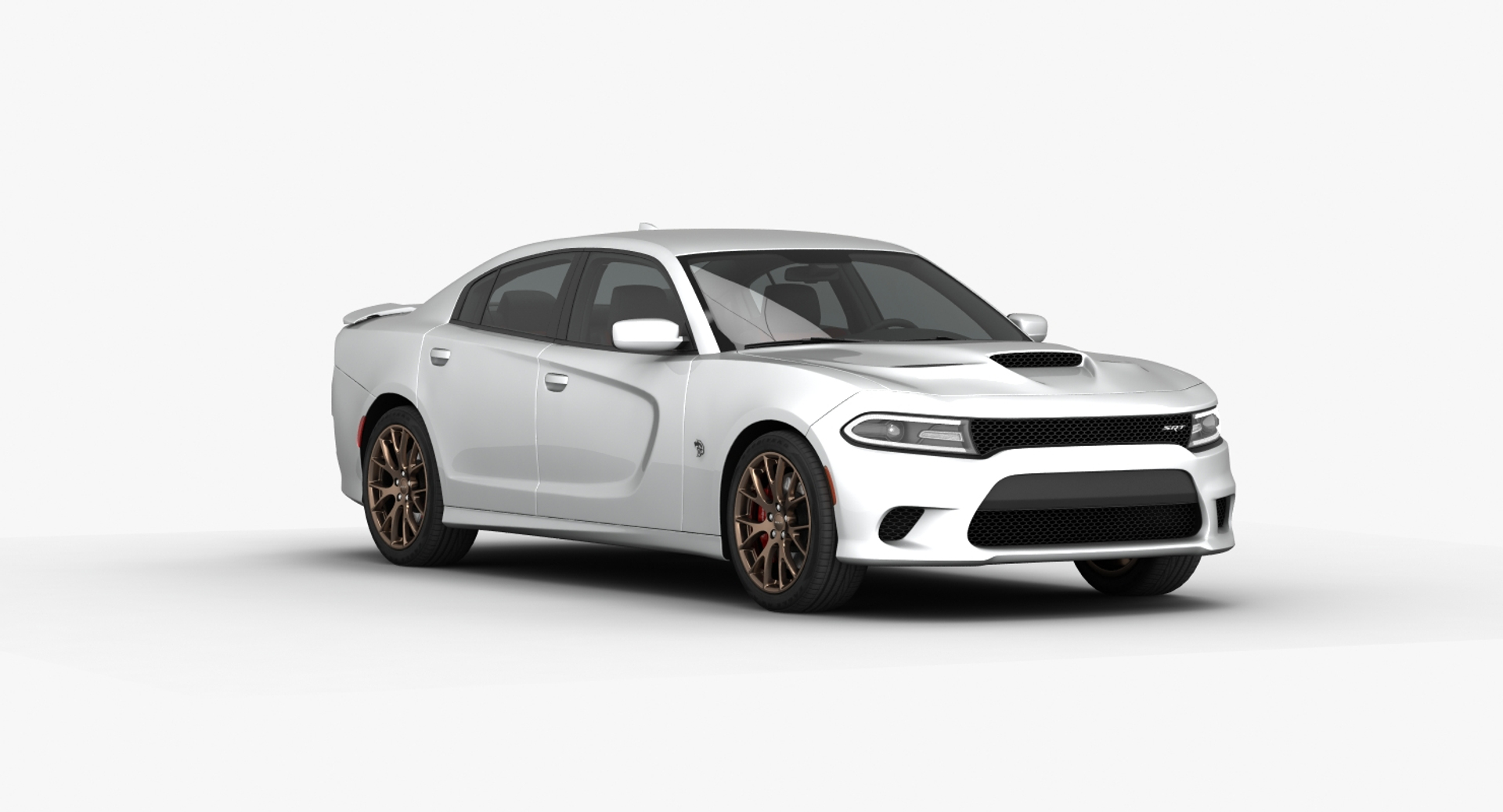 Dodge Charger Srt Hellcat 3d Model