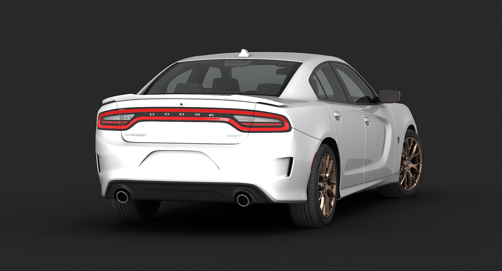 Dodge Charger Srt Hellcat 3d Model