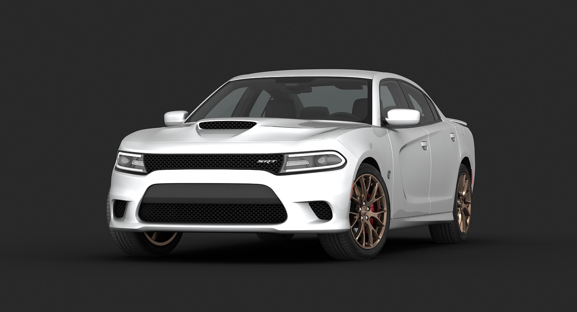Dodge Charger Srt Hellcat 3d Model
