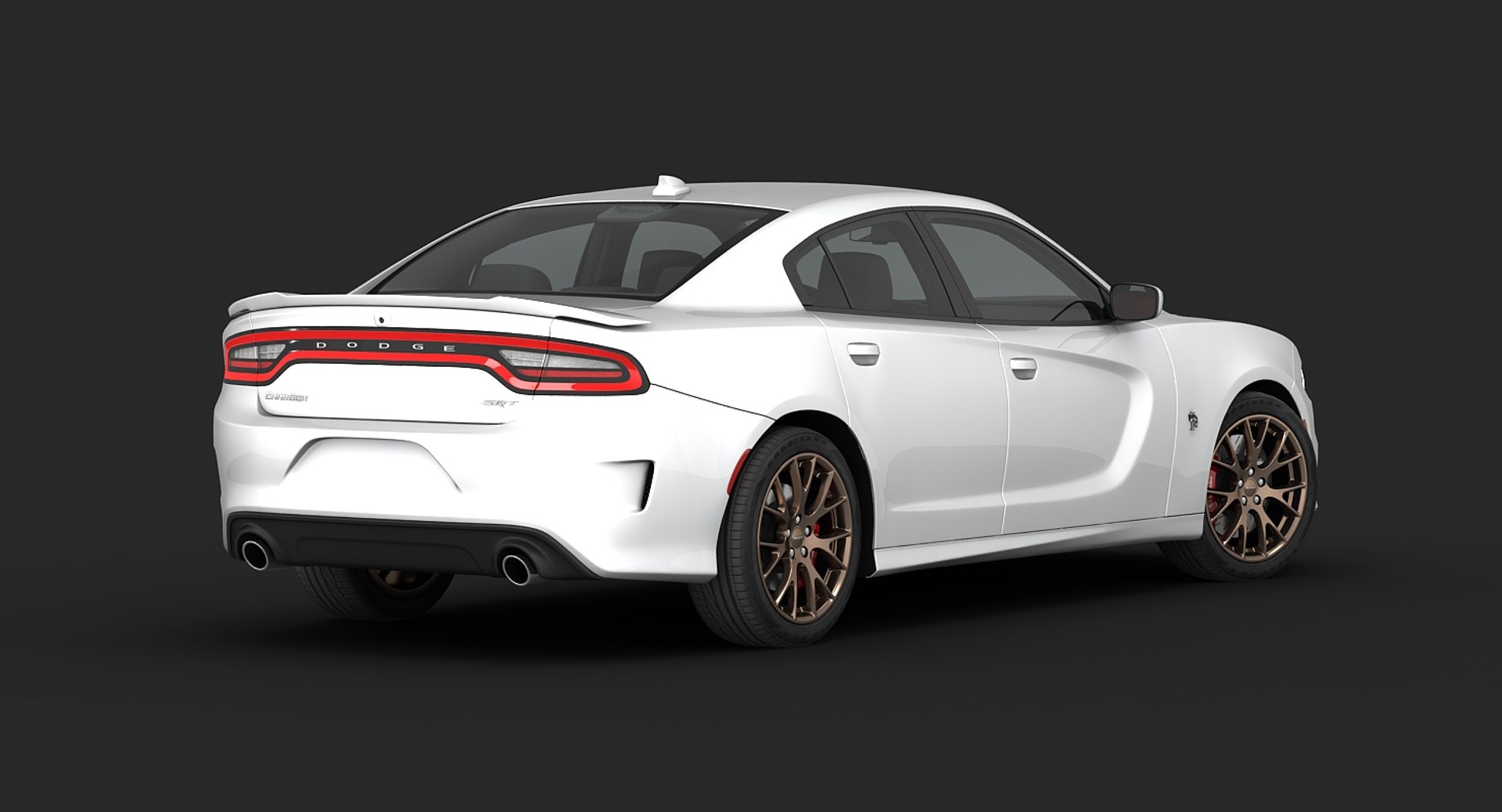 Dodge Charger Srt Hellcat 3d Model