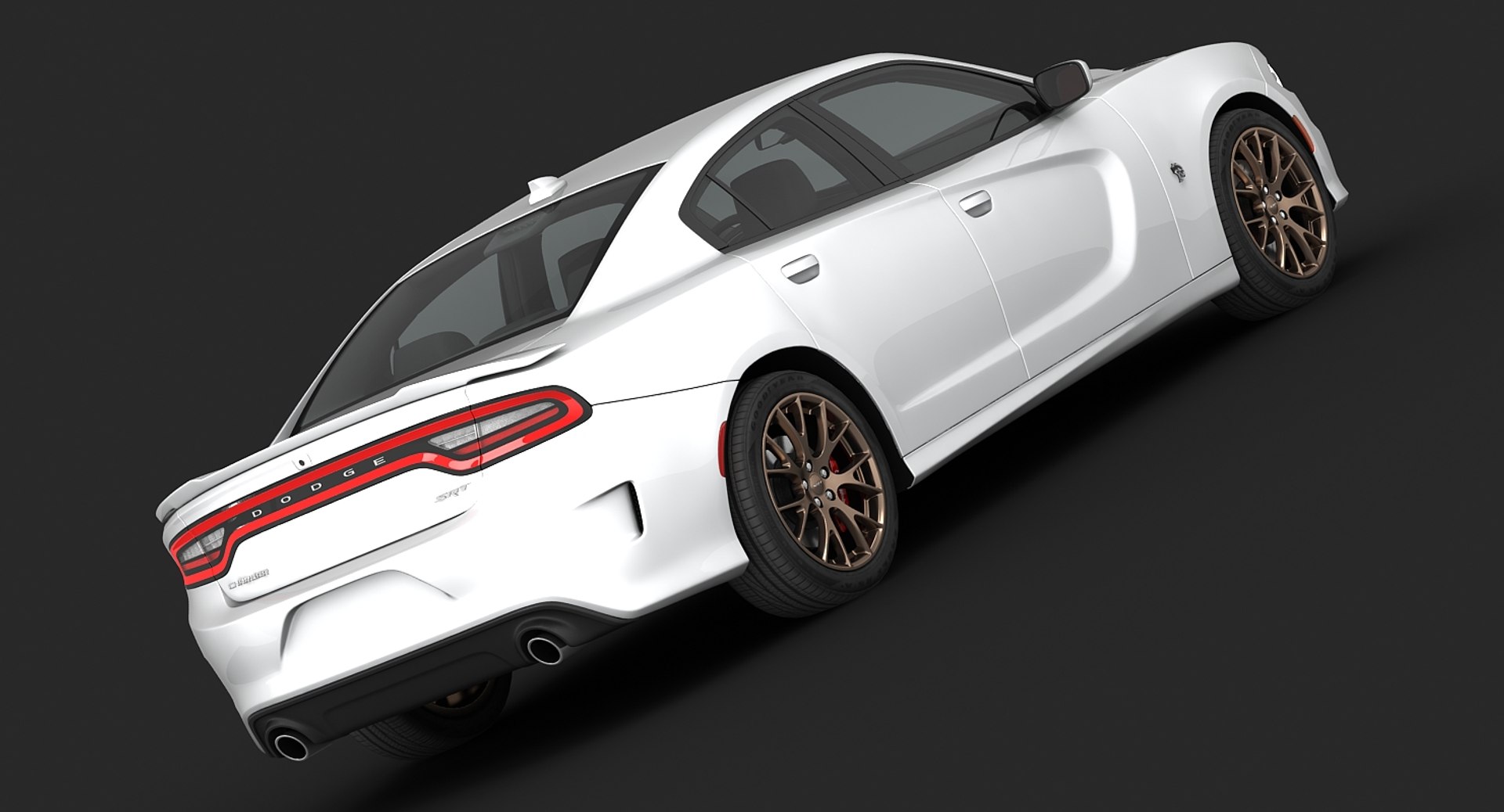 Dodge Charger Srt Hellcat 3d Model