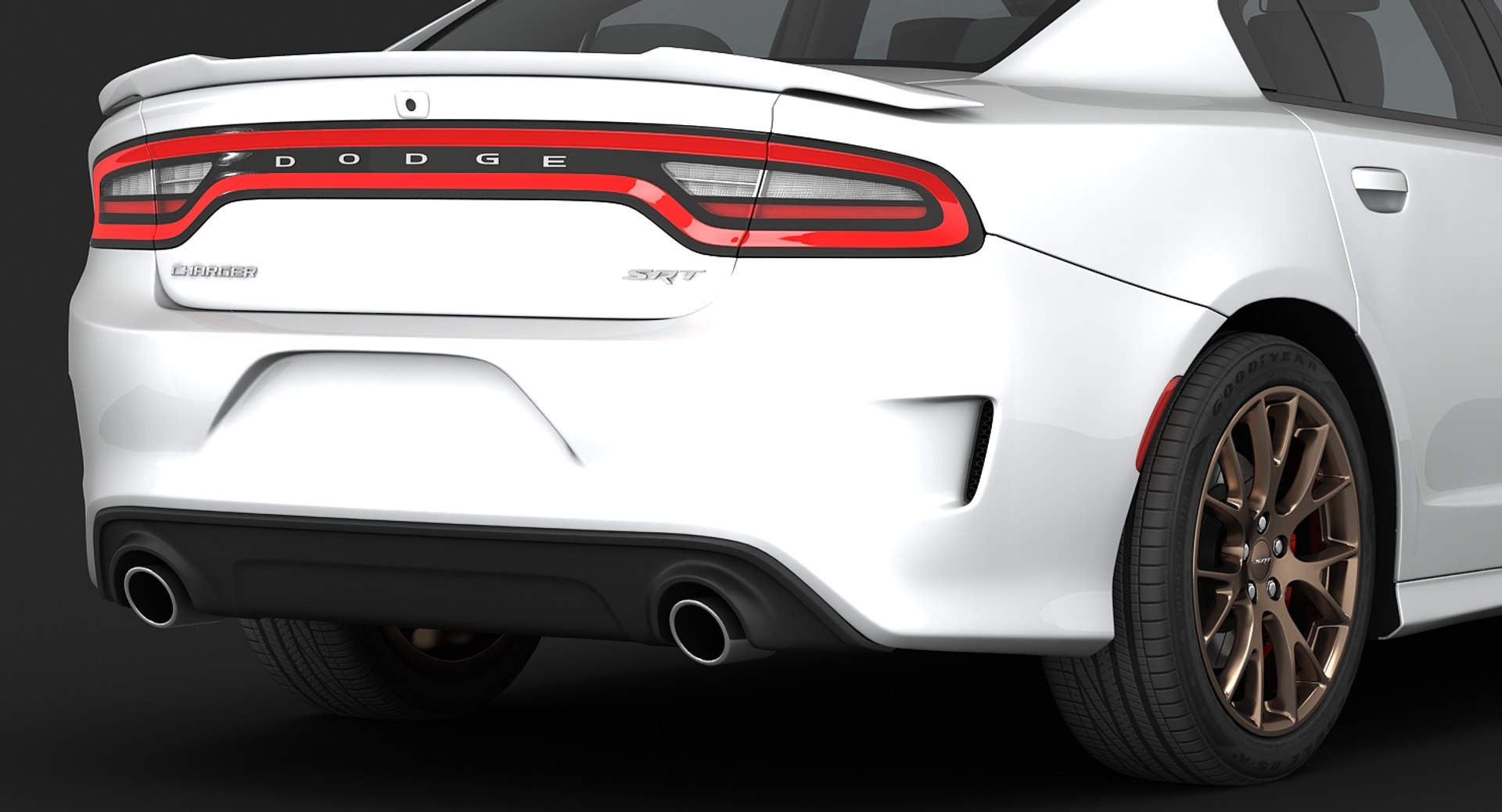 Dodge Charger Srt Hellcat 3d Model