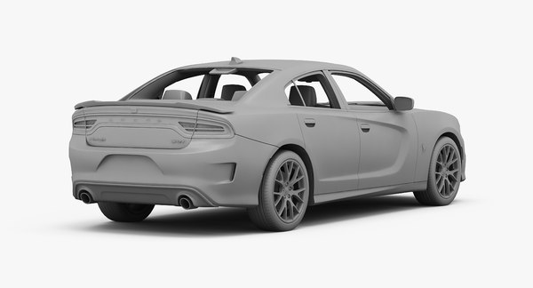 modelo 3d Dodge Charger SRT Hellcat 2015 - TurboSquid 977948