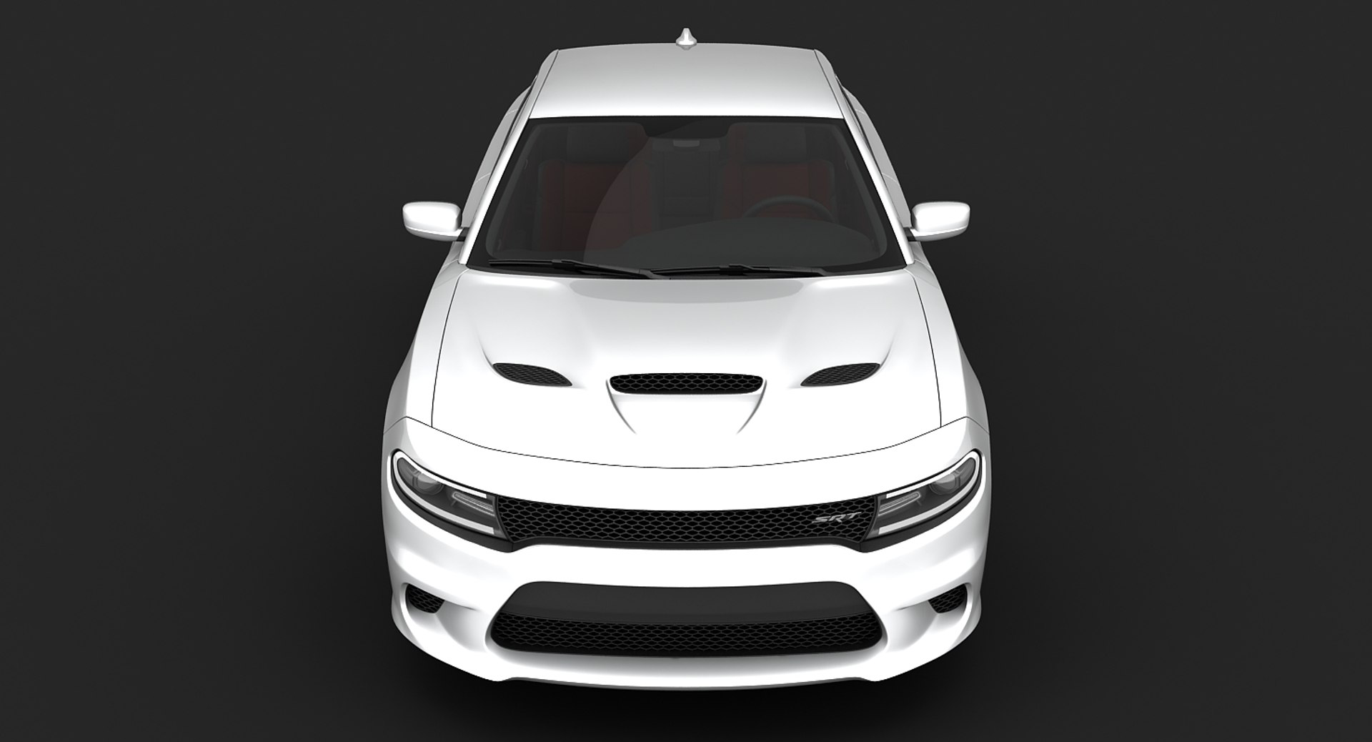 dodge charger srt hellcat 3d model