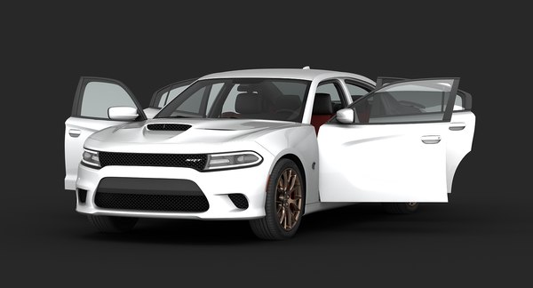 modelo 3d Dodge Charger SRT Hellcat 2015 - TurboSquid 977948