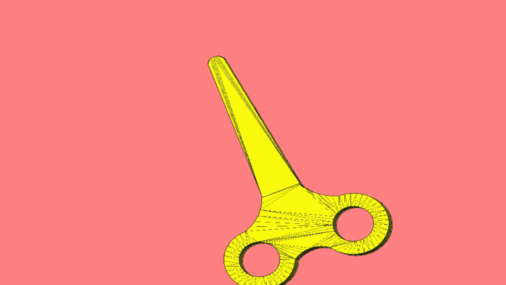 3D scissor - TurboSquid 2183923
