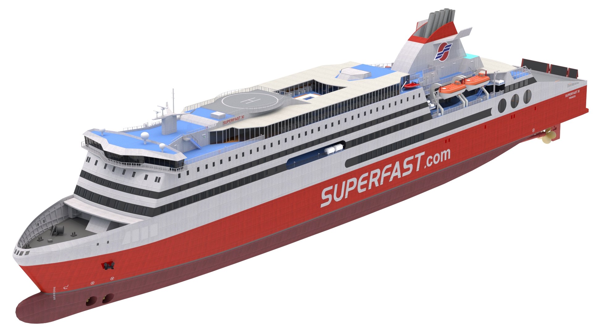 3D superfast xi - model - TurboSquid 1698223