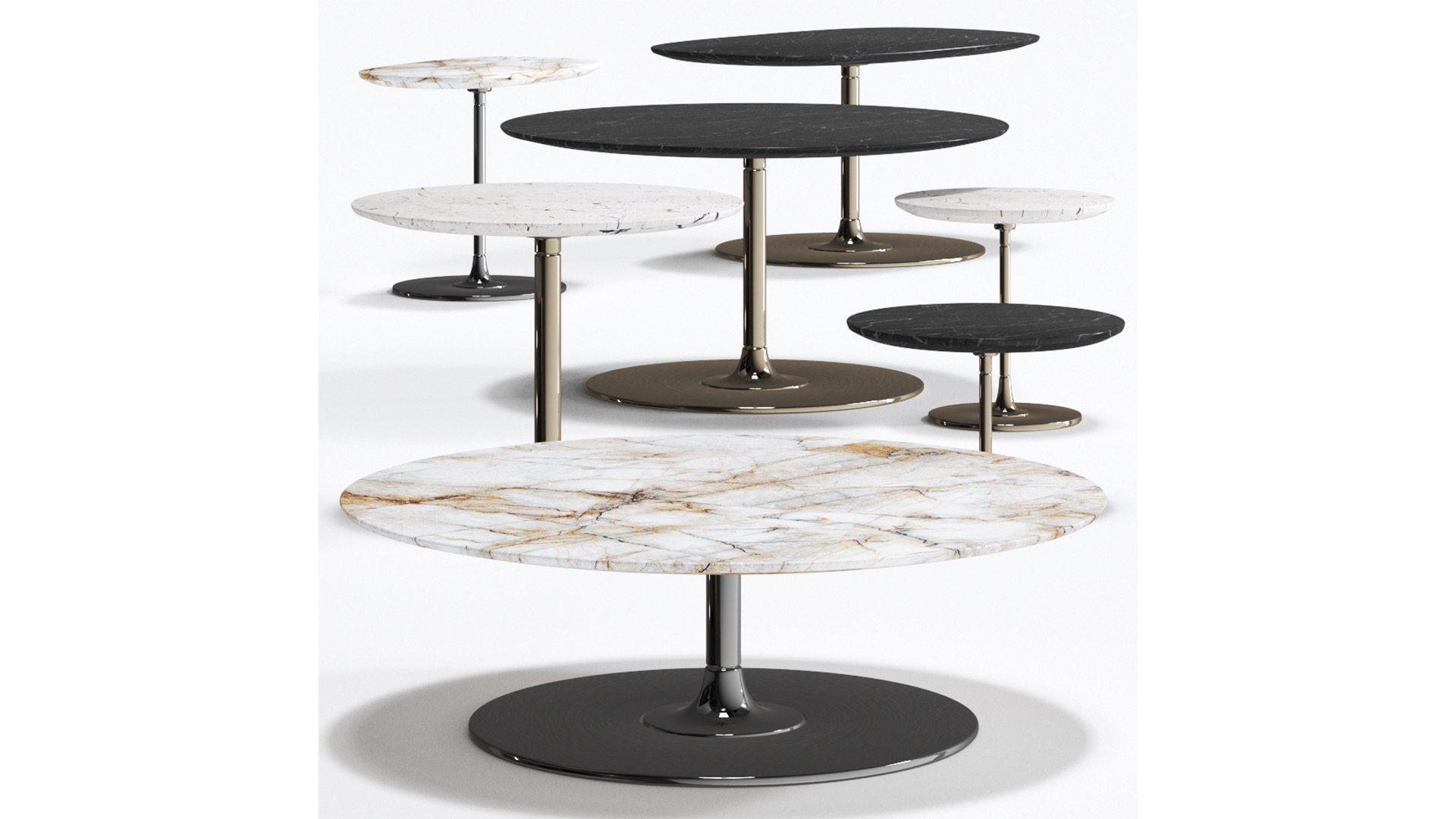 3D model Minotti OLIVER LOUNGE table Rodolfo Dordoni - TurboSquid 1906439