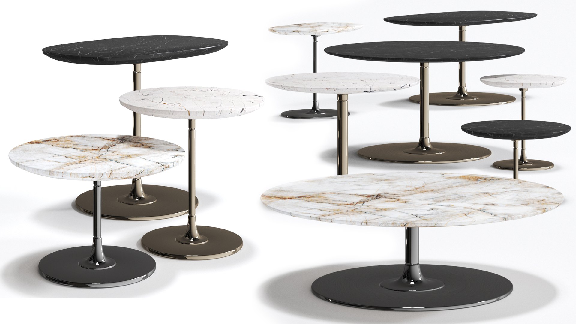 3D model Minotti OLIVER LOUNGE table Rodolfo Dordoni - TurboSquid 1906439