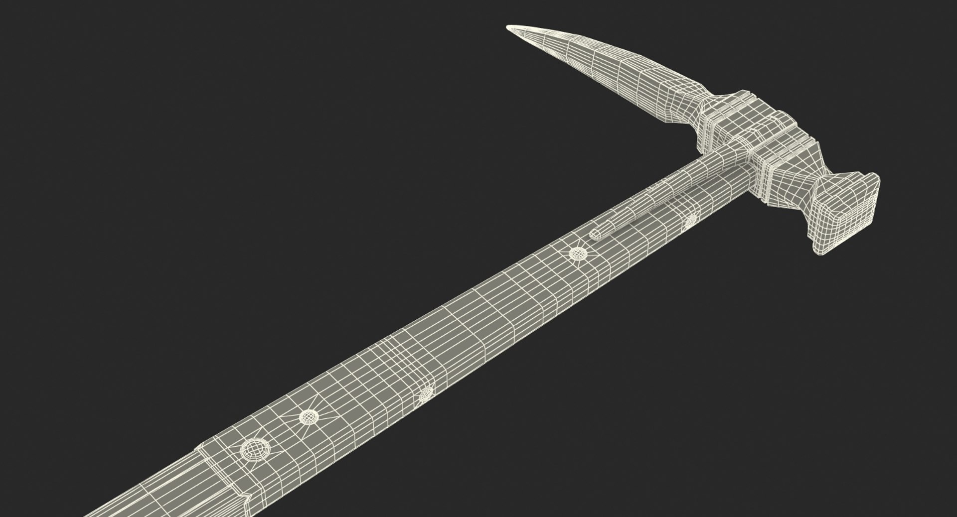 3d Medieval Military Hammer