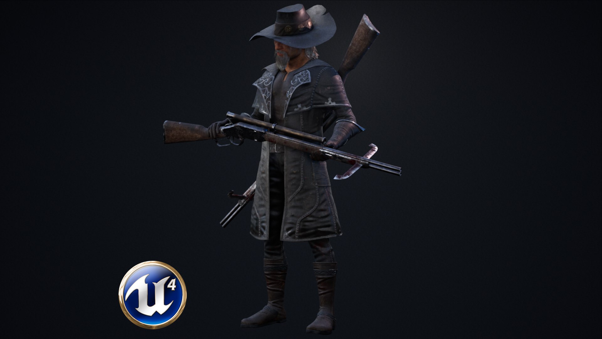 3D Vampire Hunter Model - TurboSquid 1688680