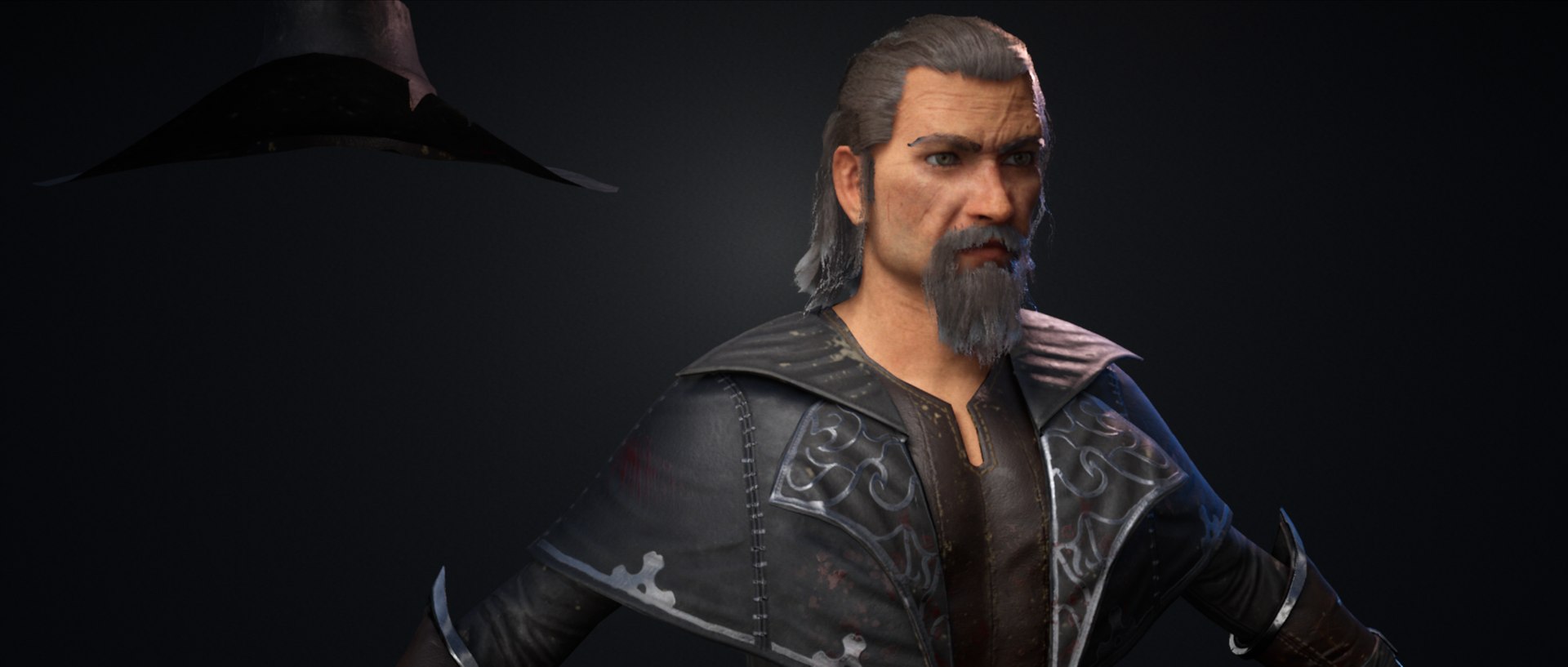 3D vampire hunter model - TurboSquid 1688680