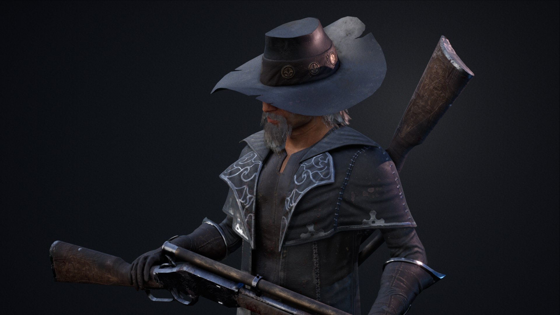 3D vampire hunter model - TurboSquid 1688680