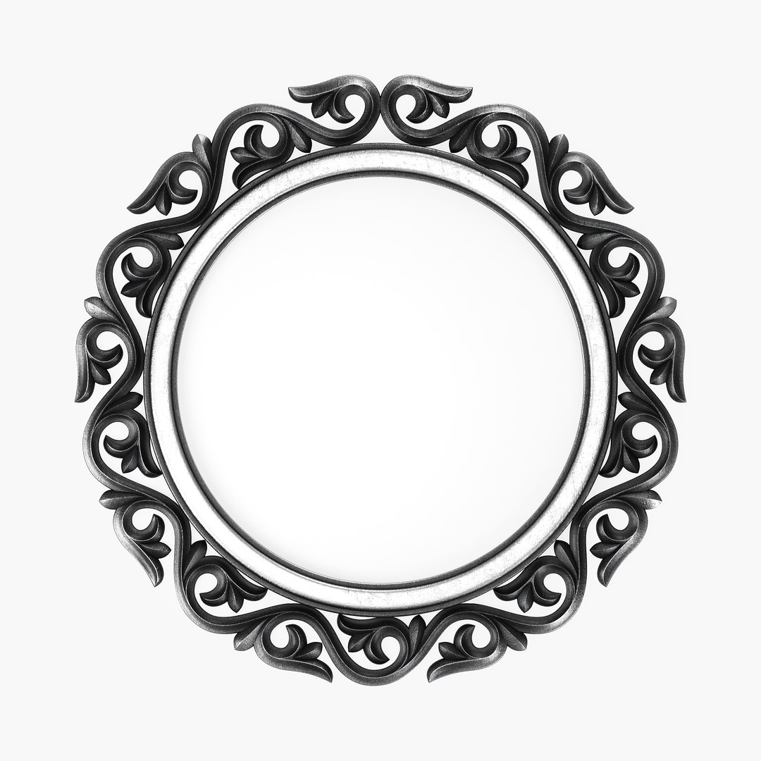 Round Frame For A Mirror Or Picture 3D Model - TurboSquid 2027024