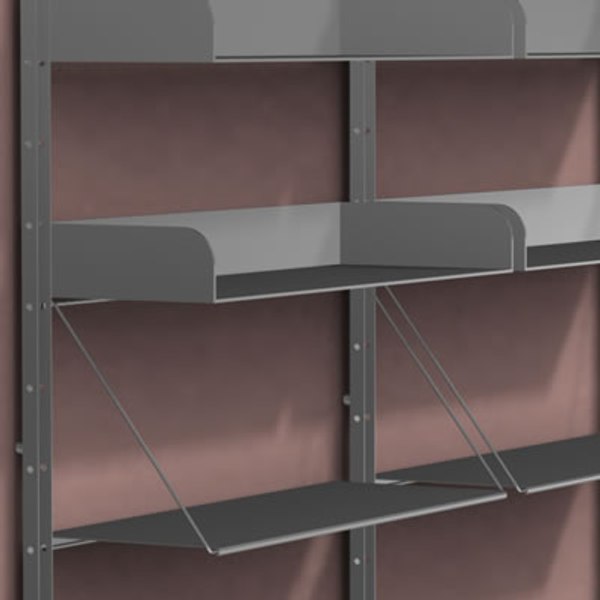 3d shelf units design