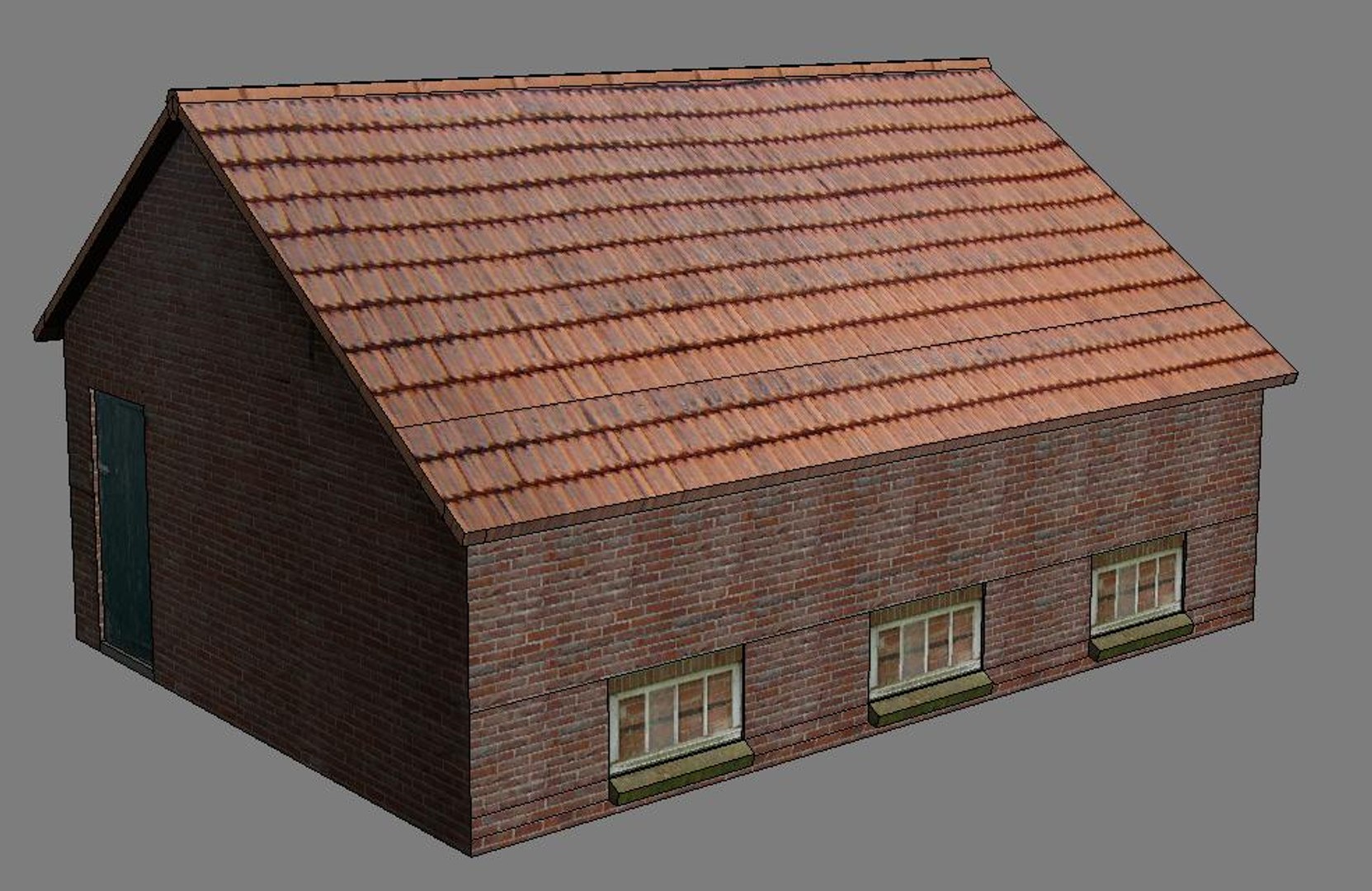 3d dutch chicken barn