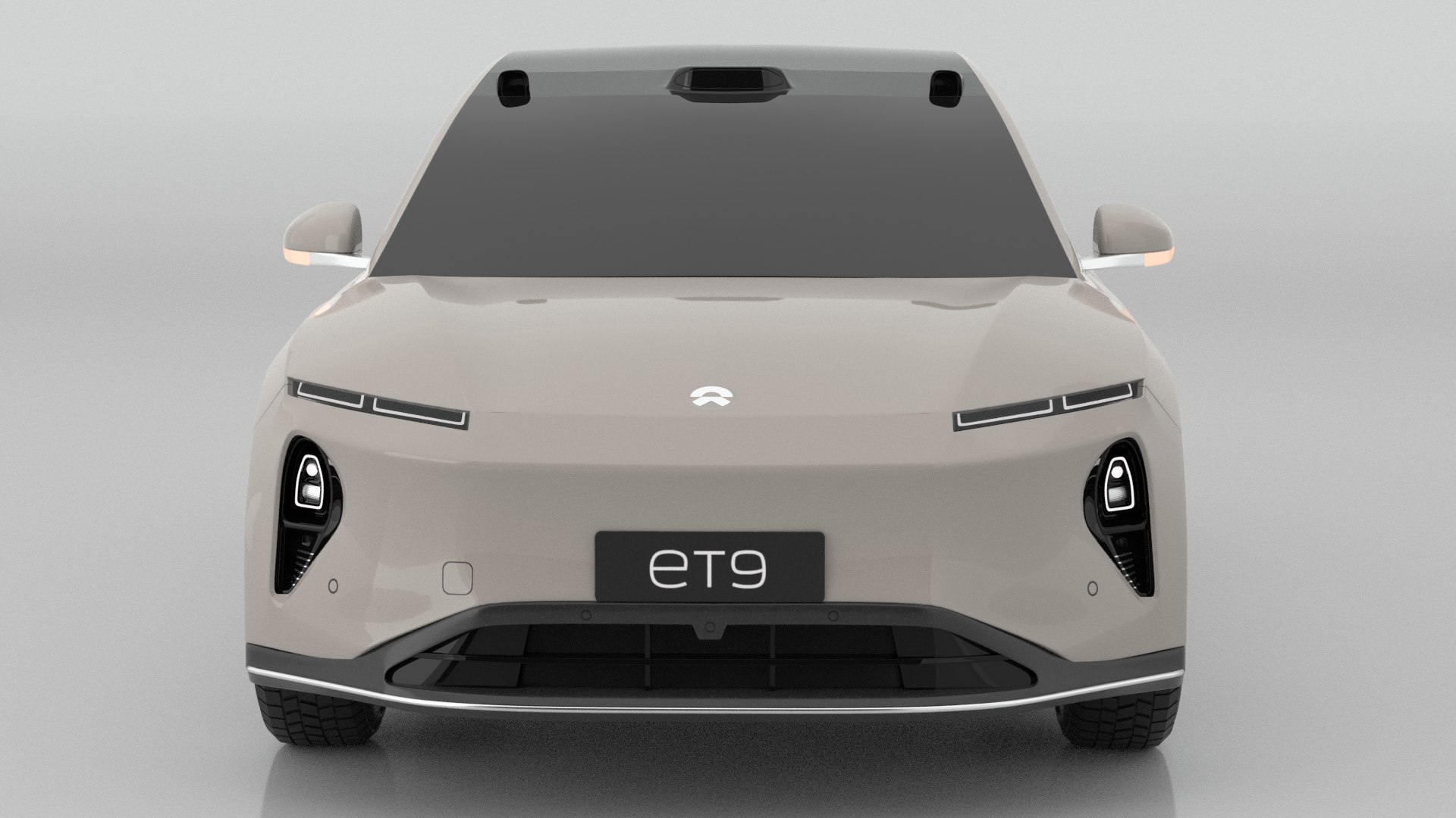 3D Nio ET9 Electric Car 3D Model 2025 Sunlight Gold - TurboSquid 2381694