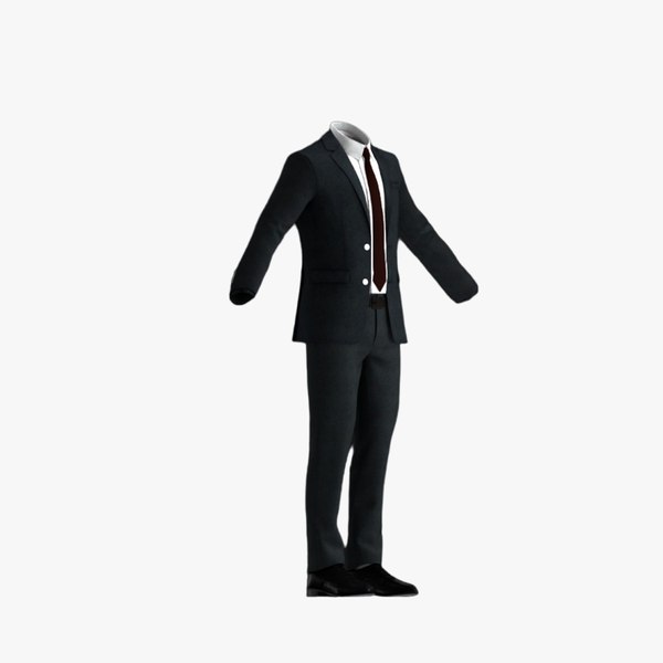 modelo 3d Men Business Suit - TurboSquid 2064705