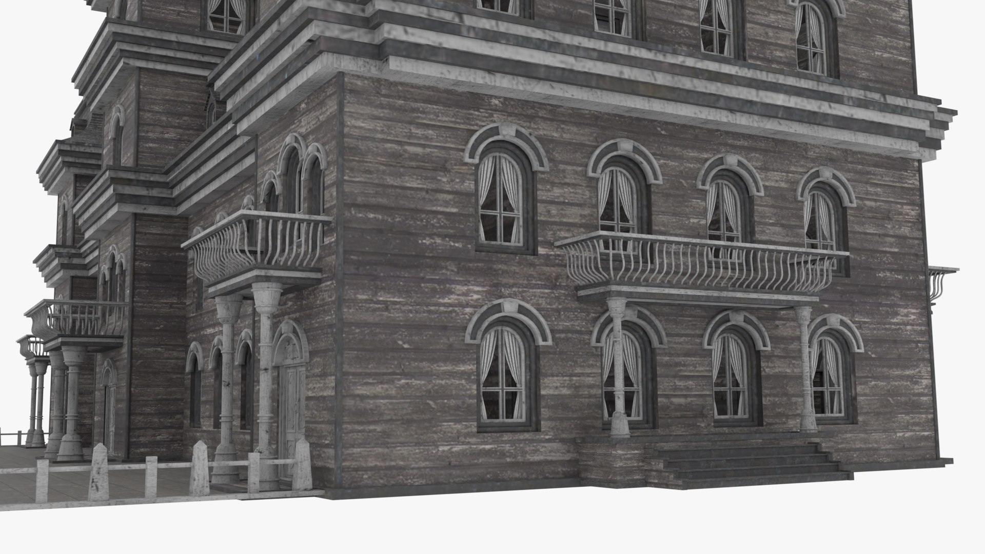 3D Haunted House Model - TurboSquid 2280857