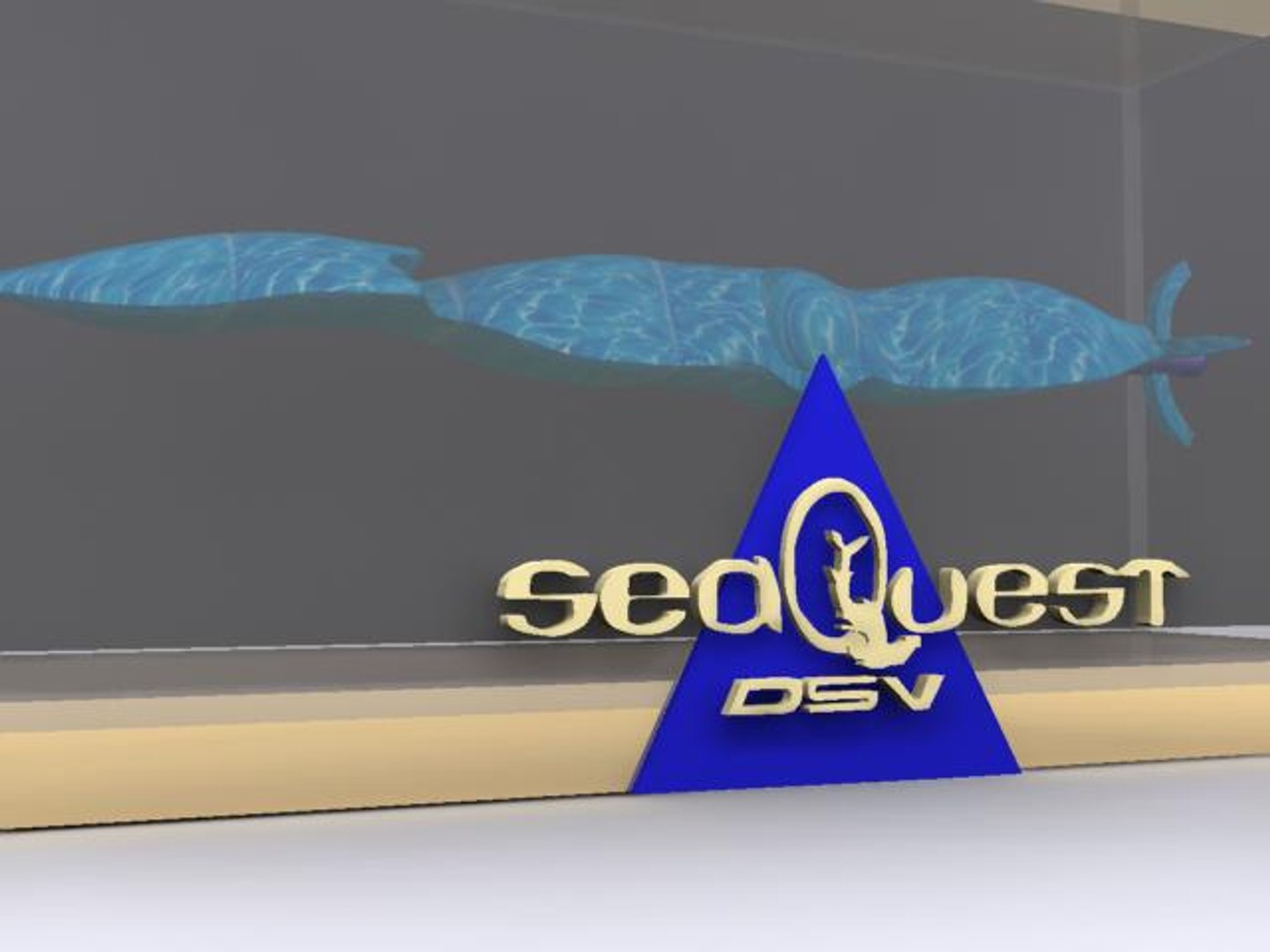 Seaquest Submarine 3d Model