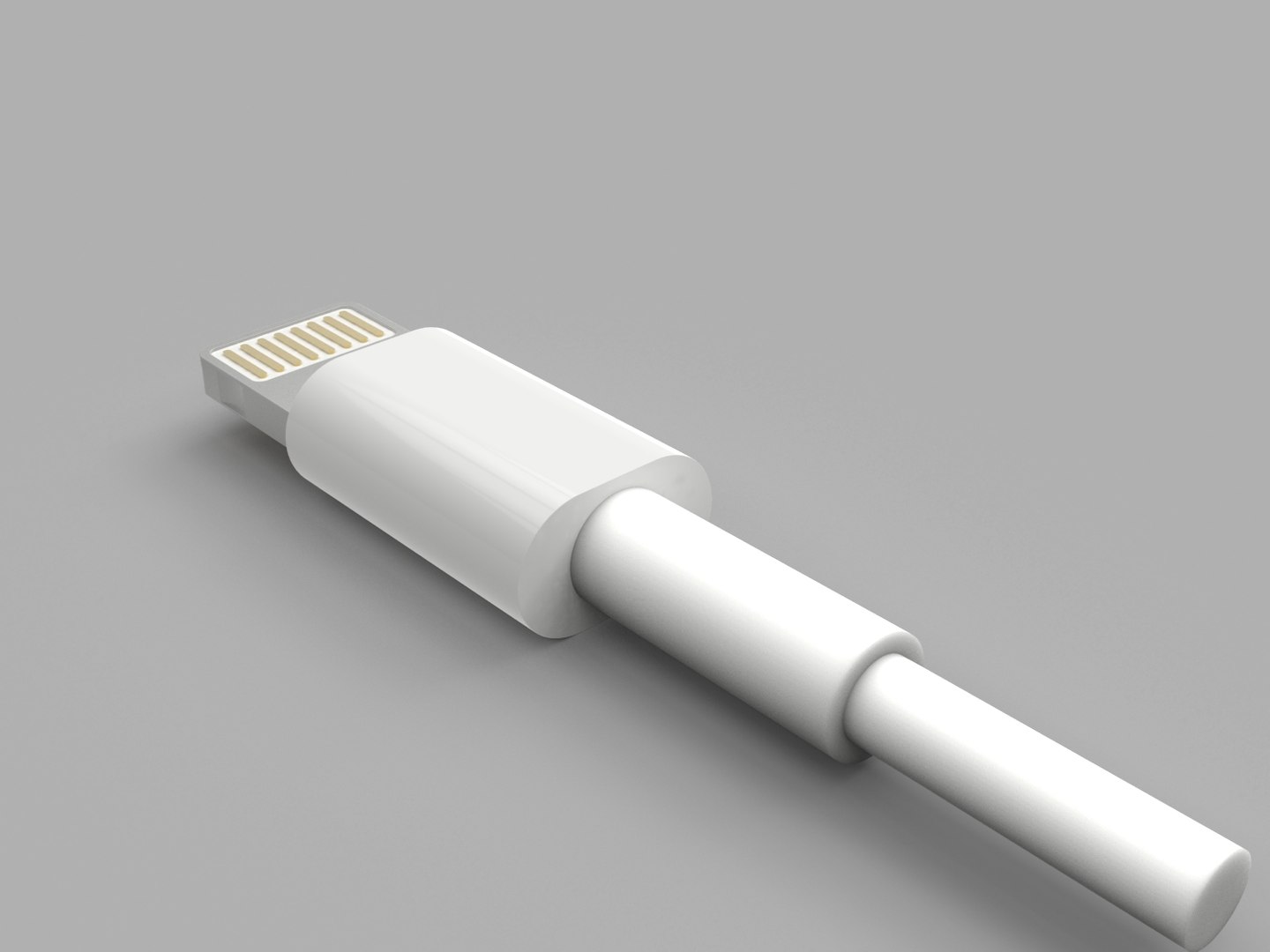 3d Apple Lightning Cable