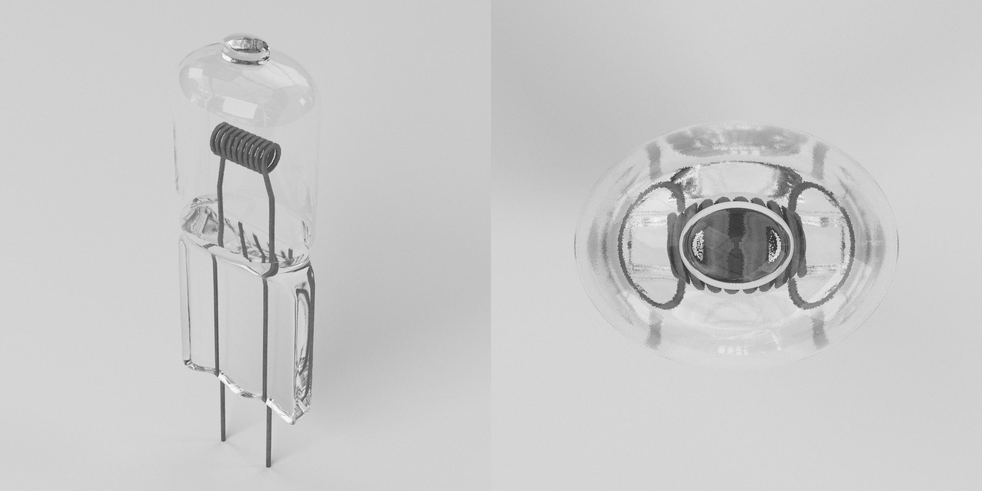 Small Halogen Lamp 3D Model - TurboSquid 1912924