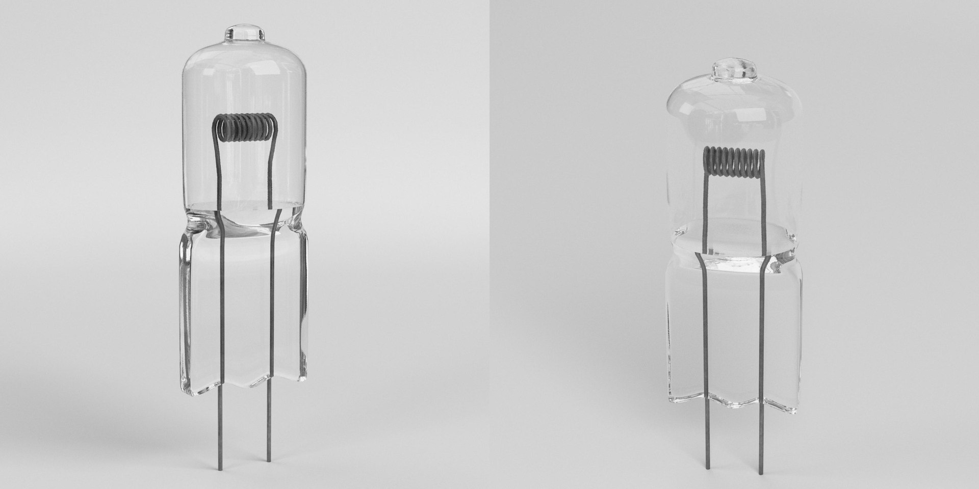 Small Halogen Lamp 3D Model - TurboSquid 1912924