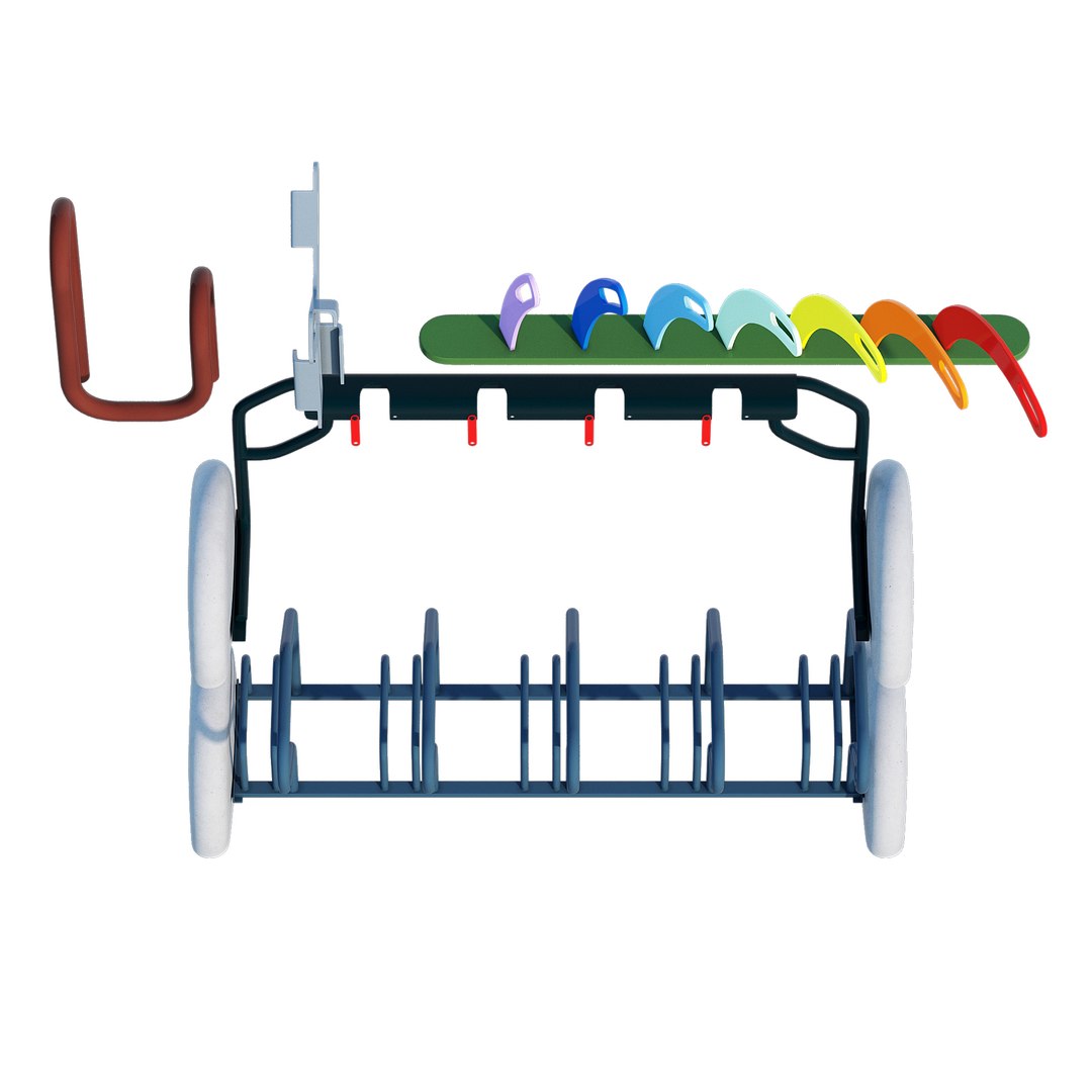 Bike Rack 3D Model - TurboSquid 2412457