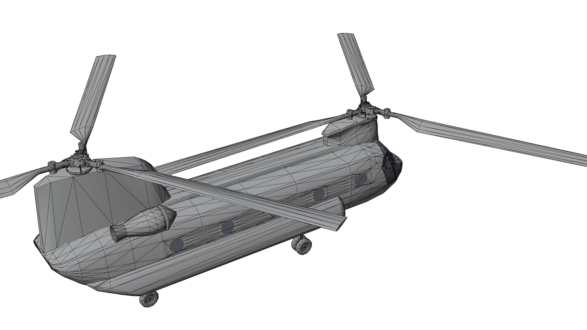 Boeing CH-47 Chinook 3D Model - TurboSquid 2315621