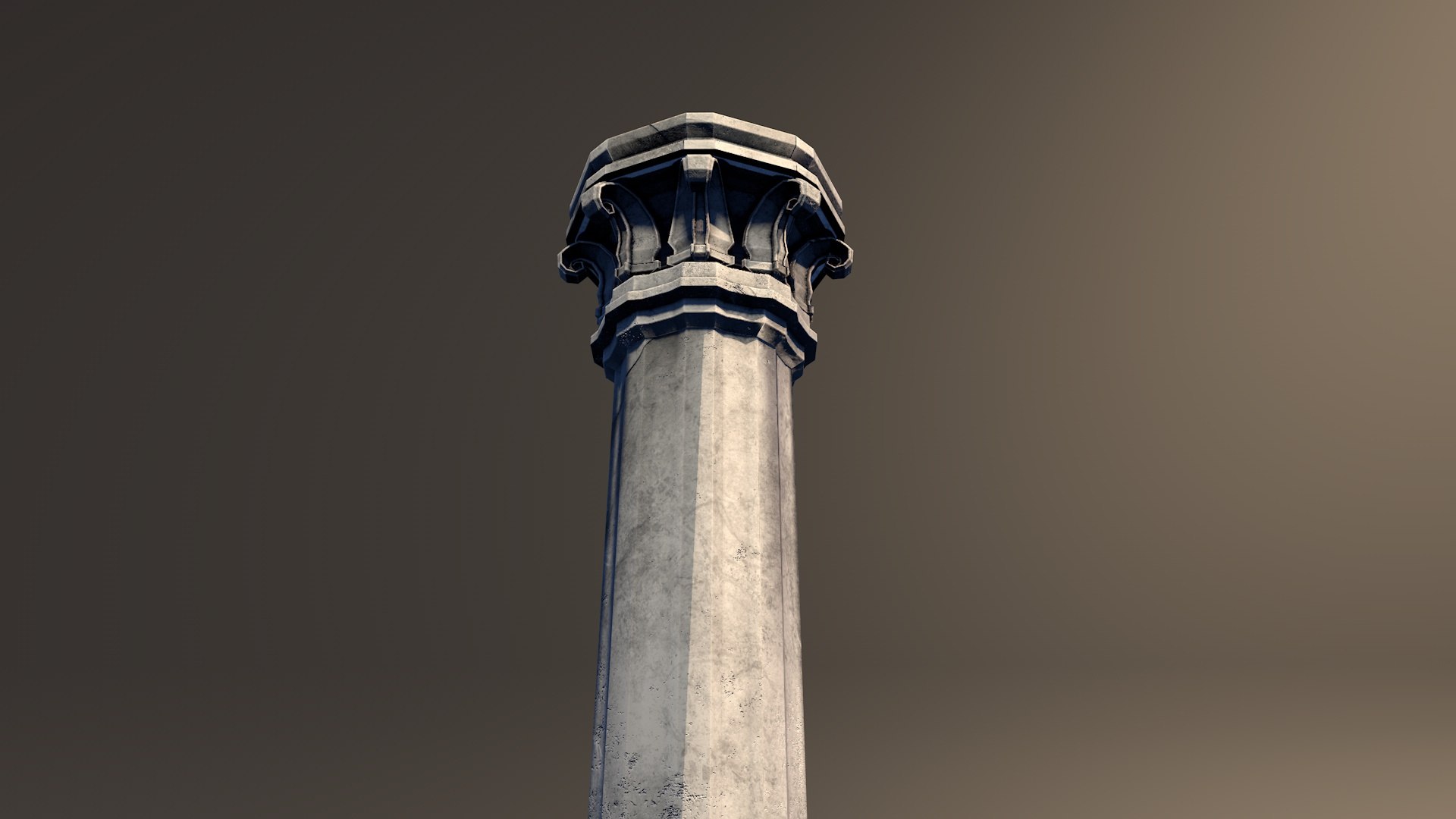 COLUMN CASTLE PILLAR 3D Model - TurboSquid 2105270
