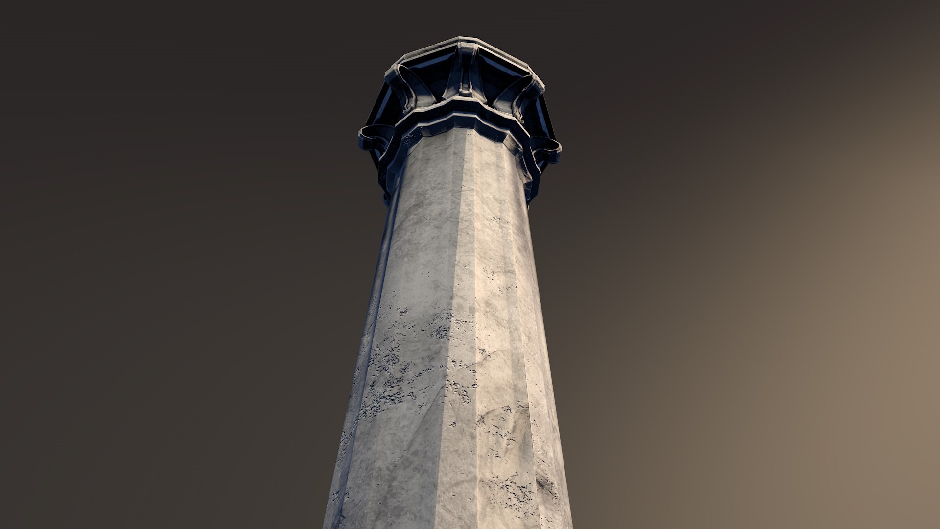 COLUMN CASTLE PILLAR 3D Model - TurboSquid 2105270