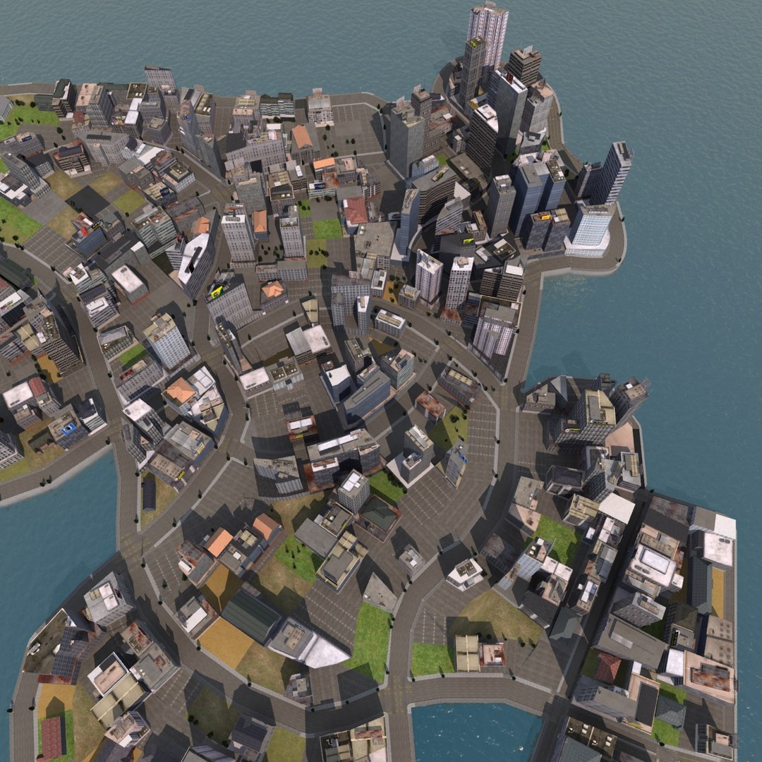 3d Model Race City Building Games