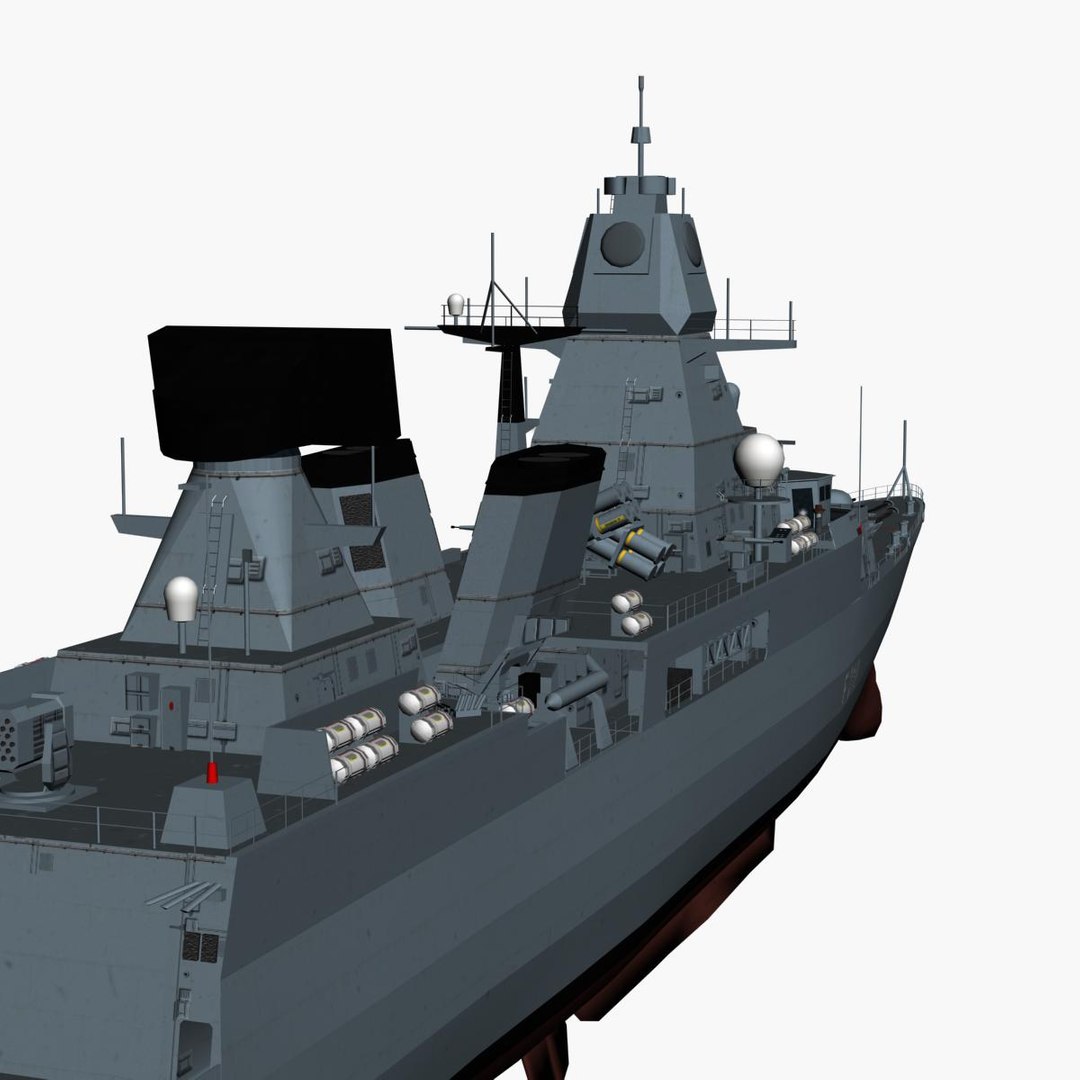 F124 Sachsen Class Frigate Max
